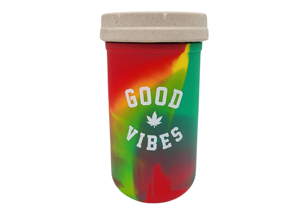 12oz Good Vibes Re:Stash Jar – Mason-re