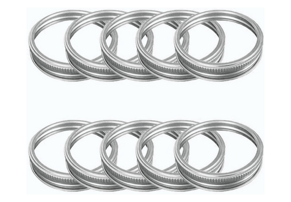 Wide Mouth Mason Jar Rings – Mason-re